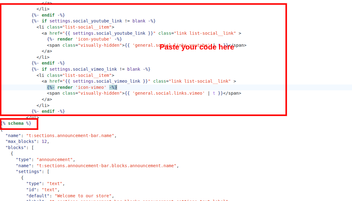 Solved: Re: Social Media Icons in header - Shopify Community